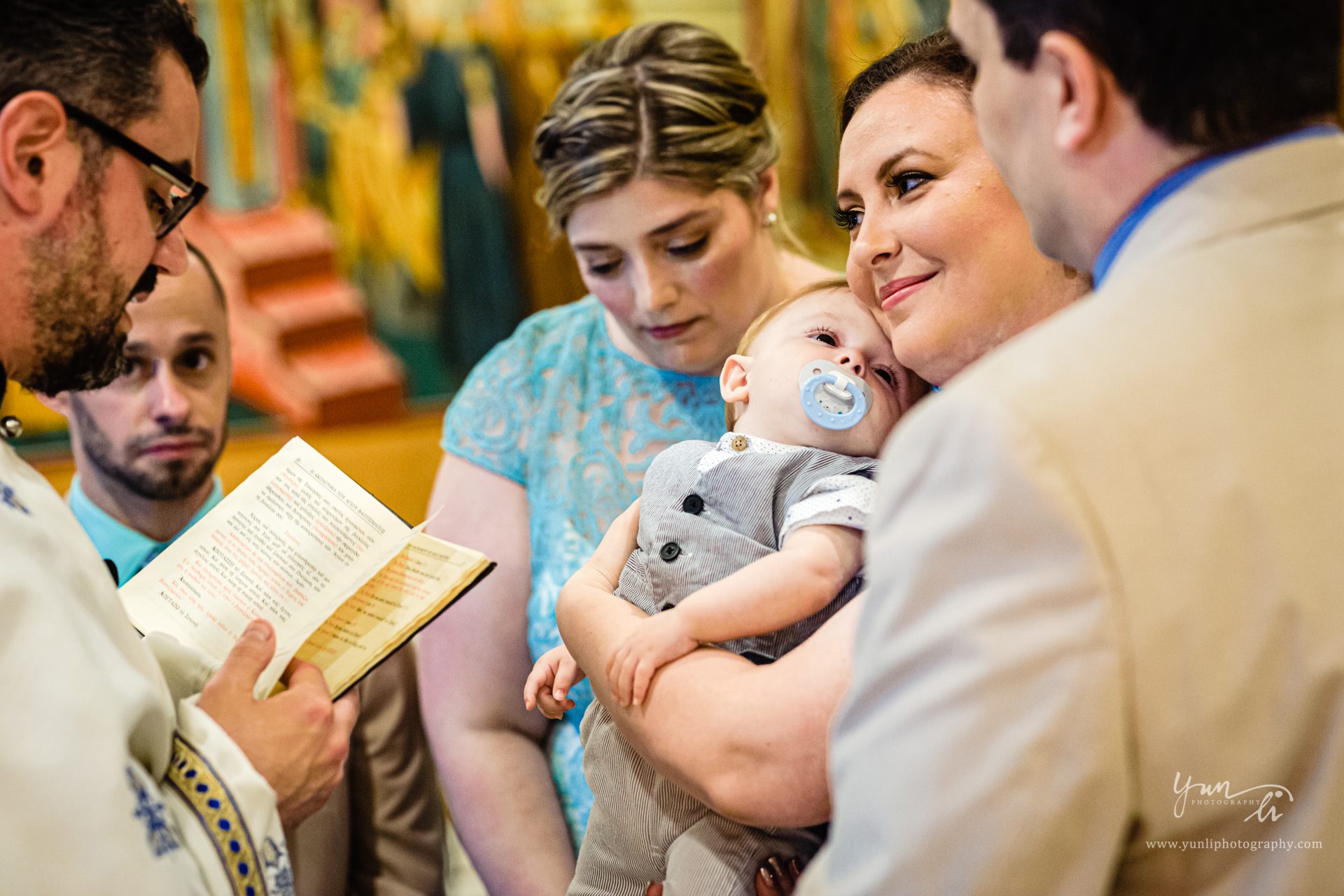 Baby Theodore's Christening at Holy Trinity Greek Orthodox Church and ...