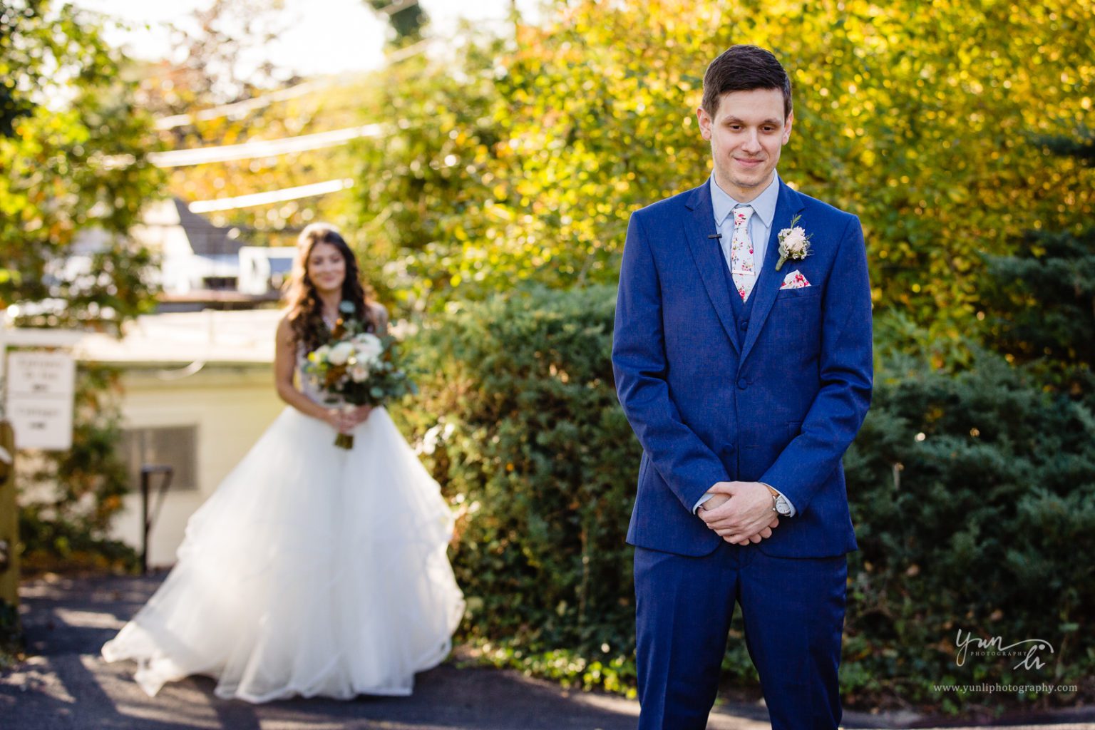 纽约摄影师告诉你：什么是西方婚礼中的First Look？ - New York Wedding Photographer-Yun Li ...